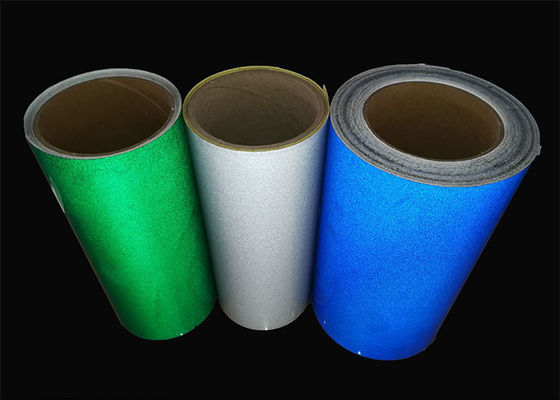 PVC Glass Beads Printable Reflective Sheeting For Traffic Signs Enginnering