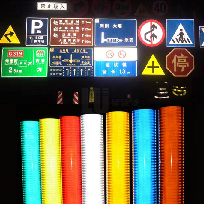 Road Signs High Intensity Prismatic Reflective Sheeting