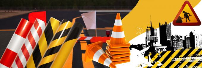 High Intensity Prismatic Reflective Vinyl For Traffic Road Signs